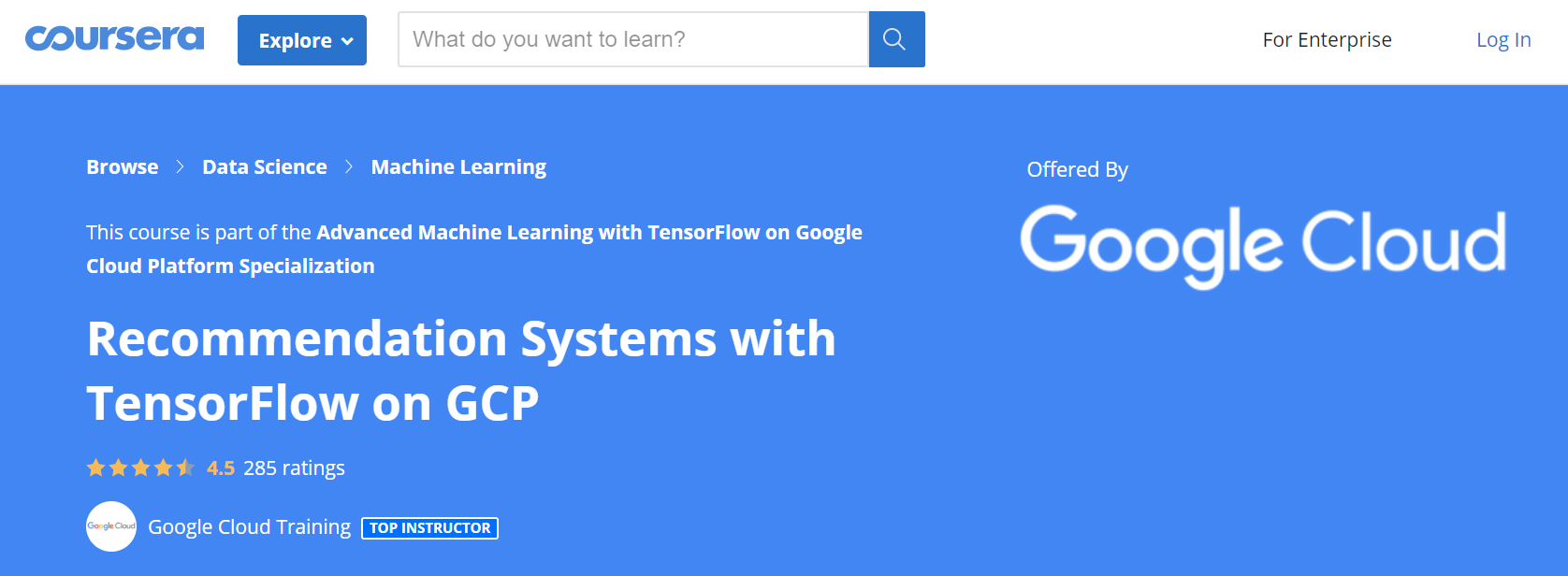 Online Courses On Recommender Systems – RS_c